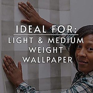 ROMAN’s PRO-543 Universal Border and Wallpaper Adhesive for Home Improvement, White, 1 Gallon (250 Sq. Ft.)