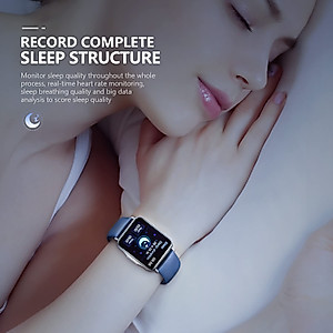 SOUYIE 2022 Smart Watch for Men Women, 1.69" HD Display Fitness Trcker with Heart Rate Monitor, IP67 Waterproof Pedometer for Android and iOS Phones (Blue)