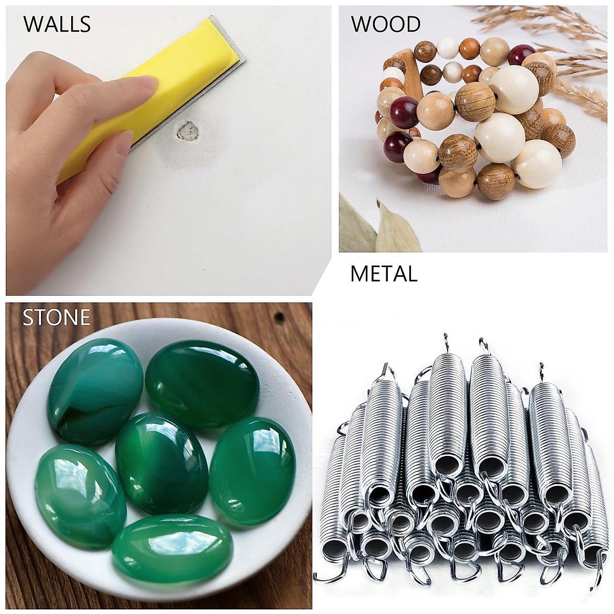 Mini Sander for Small Projects Plus One Roll of 600 Grit Hook and Loop Sandpaper (1''x20'), Micro Sander Sanding Tool Kit for Detail Sanding, DIY Crafts, Tight Spaces, Precision Woodworking (600 Grit)
