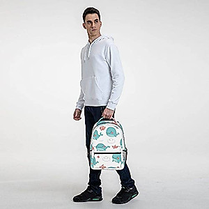 Adapter Custom Picture Backpack , Personalized School Backpack , Personalized Travel Laptop Backpack with Your Own Picture or Text Travel Laptop Backpack Design 8