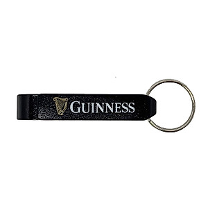 Guinness Logo Harp Bottle Opener Keychain Keyring
