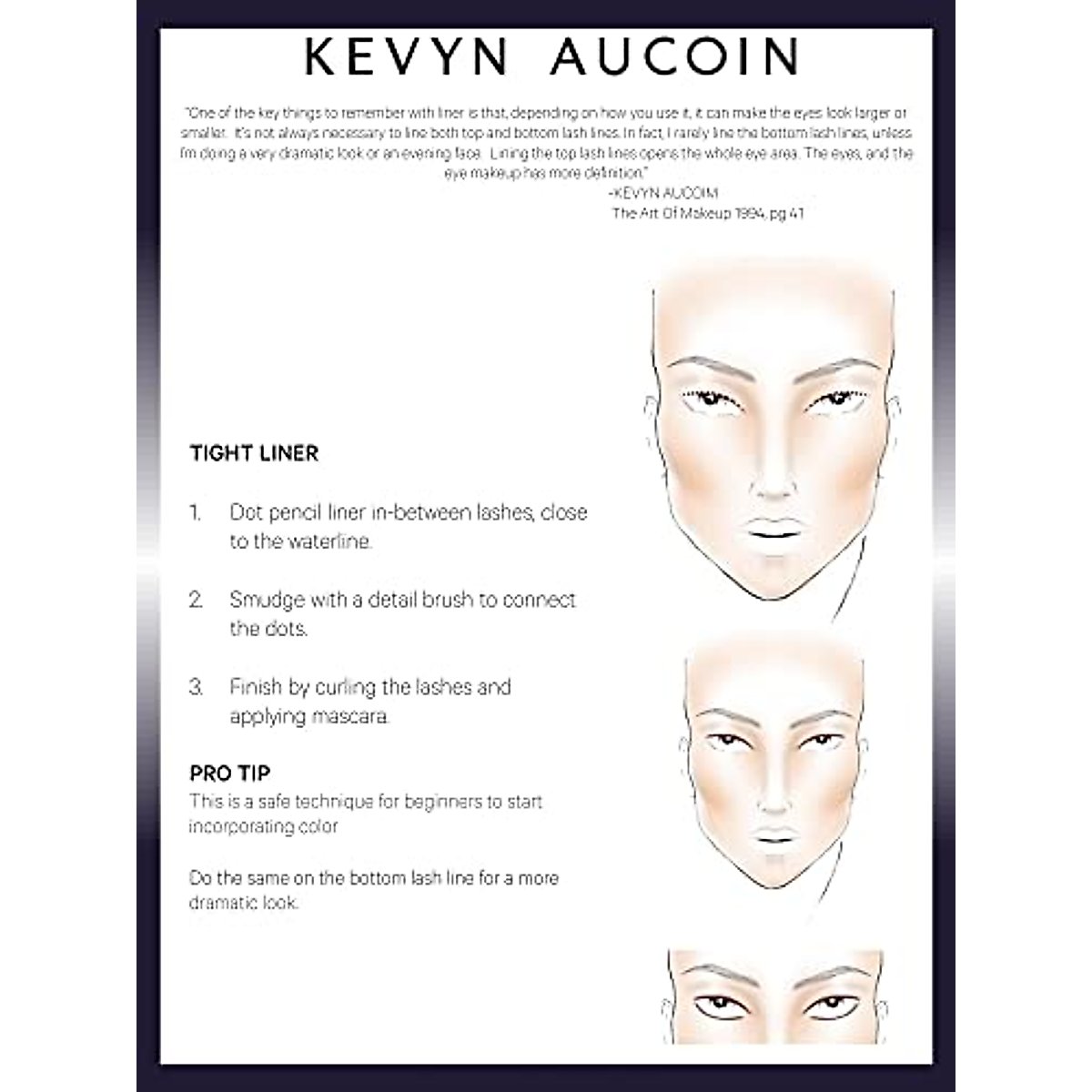 Kevyn Aucoin The Precision Eye Definer, Black (Vanta): Self-sharpening eyeliner. Easy precise pencil application. Pro makeup artist go to. Define eyes for long-wearing, sharp and smooth lines.