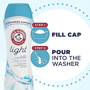 Arm & Hammer Light In-Wash Scent Booster Crisp Clean 24oz