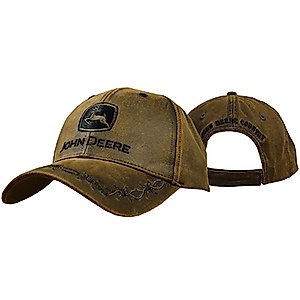 Oilskin Cap, 6-Panel One Size Fits All, Brown