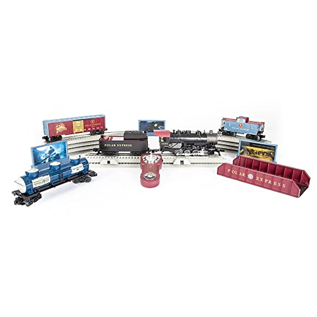 Lionel The Polar Express Freight 5.0 Electric O Gauge Train Set with Bluetooth & Remote