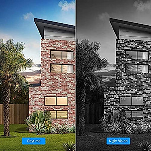 Hiseeu Camera Add on 3MP Outdoor Wireless Security Camera, Waterproof Outdoor Indoor 3.6mm Lens IR Cut Day & Night Vision with Power Adapter, Compatible 10CH Wireless Security Camera System