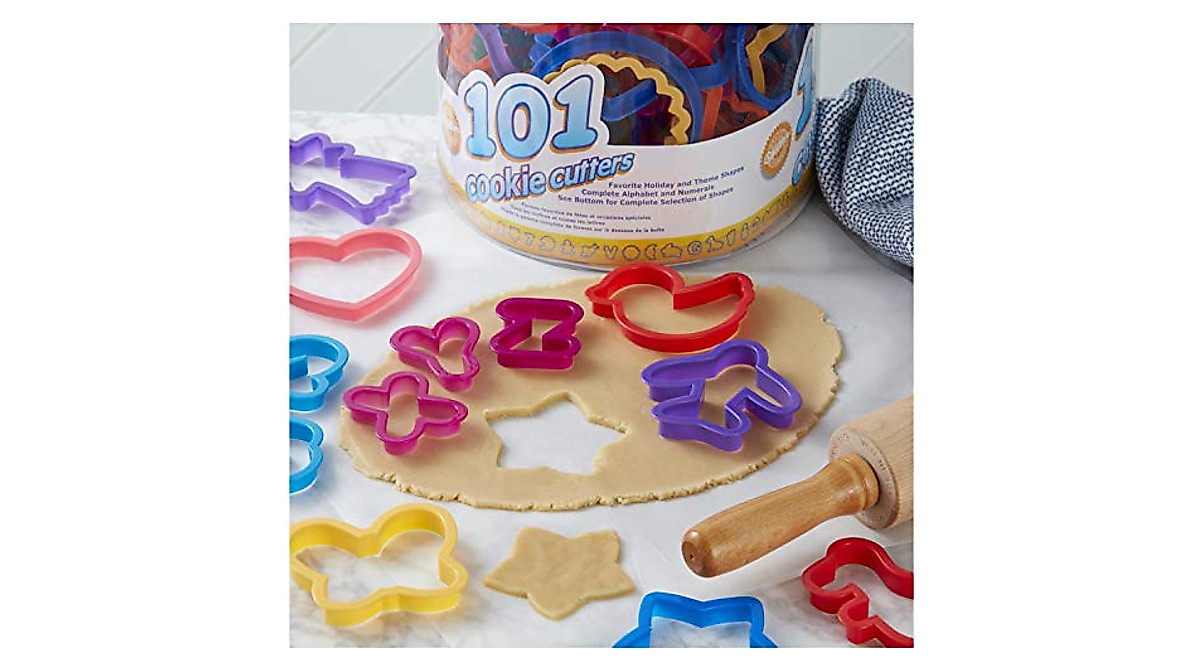 Wilton 101-Piece Cookie Cutter Set - Fun Shapes & Holidays