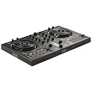 Hercules DJ Control Inpulse 300 | 2 Channel USB Controller, with Beatmatch Guide, DJ Academy and Full DJ Software DJUCED Included