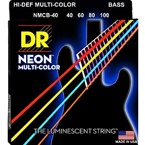 DR Strings HI-DEF NEON Bass Guitar Strings (NMCB-40)