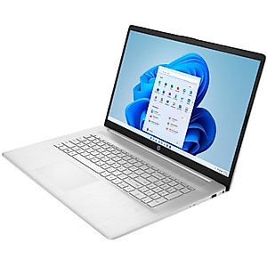 HP 17 17.3" Touchscreen HD+ Laptop Computer, 13th Gen Intel 10-Core i7-1355U up to 5.0GHz, 64GB DDR4 RAM, 4TB SSD, WiFi 6, Backlit Keyboard, Fingerprint Reader, Windows 11, BROAGE Cable