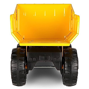 Tonka Steel Classics Mighty Dump Truck, Toy Truck, Real Steel Construction, Ages 3 and Up, Frustration-Free Packaging (FFP) , Yellow