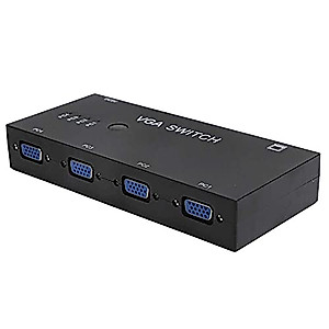 Connectors Internal Computer Cables Micro USB Computer Cables VGA Switcher 4 in 1 Out VGA Splitter Switch Box Video Converter for