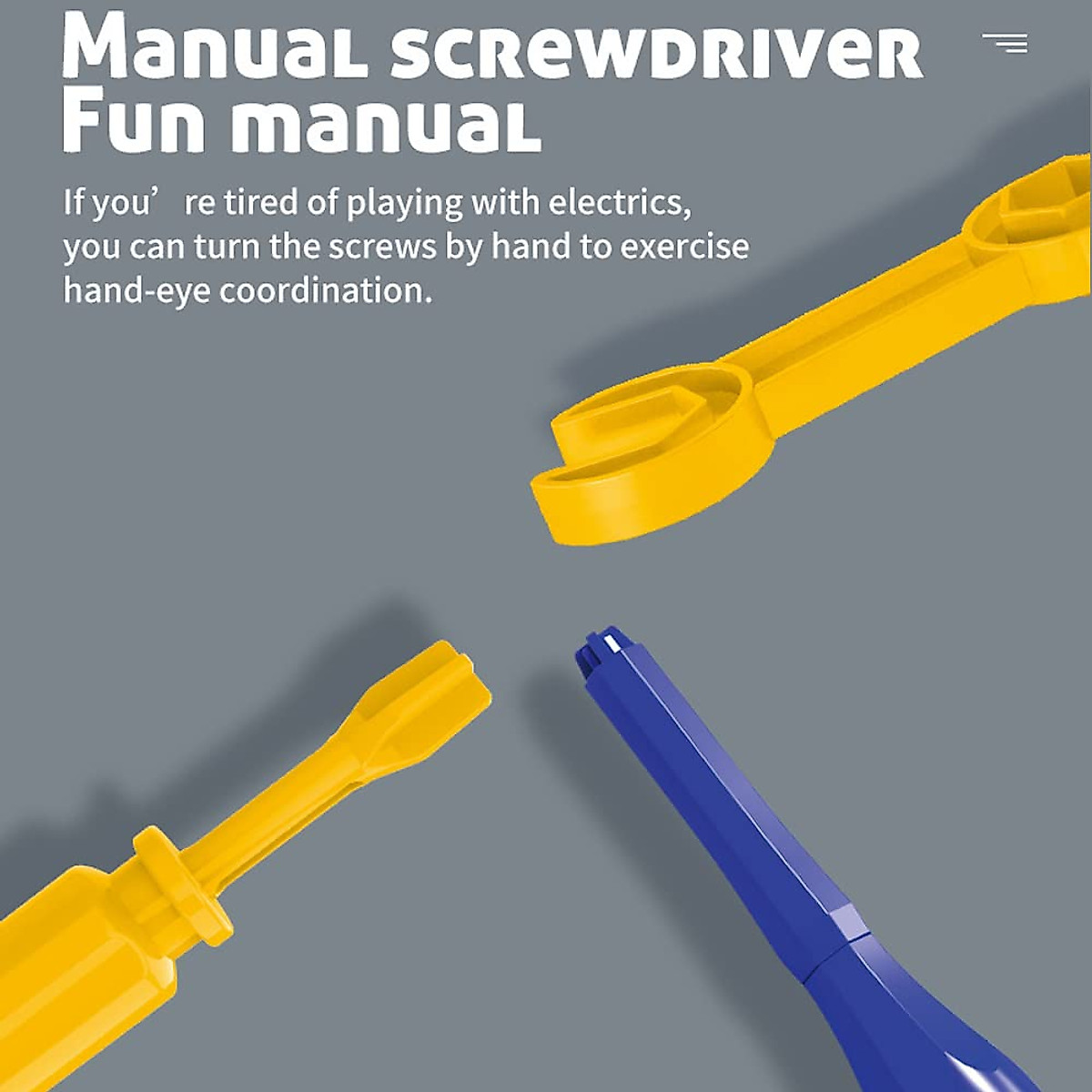 Gears Toys for Kids,Colorful Building Blocks,Tools Box Include Drill for Kids & Drive Belt Gears,Child Development Toys for ​Ages 3