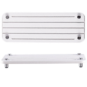 NiuYichee 2 PCS Kitchen Sink Caddy, Under Sink Organizers and Storage, Water Absorbent Diatomite Coasters For Hand Soaps & Brushes & Toiletries In the Modern Home