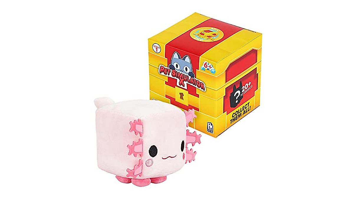 Pet Simulator X Mystery Plush Toy with DLC - Collect Rare Pets
