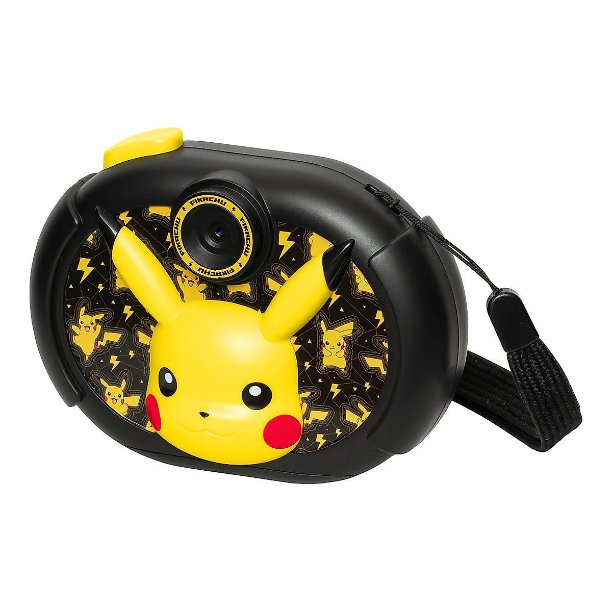 ekids Pokemon Kids Camera with SD Card, Digital Camera for Kids with Video Camera, Built-in Digital Stickers for Fans of Pokemon Gifts for Kids