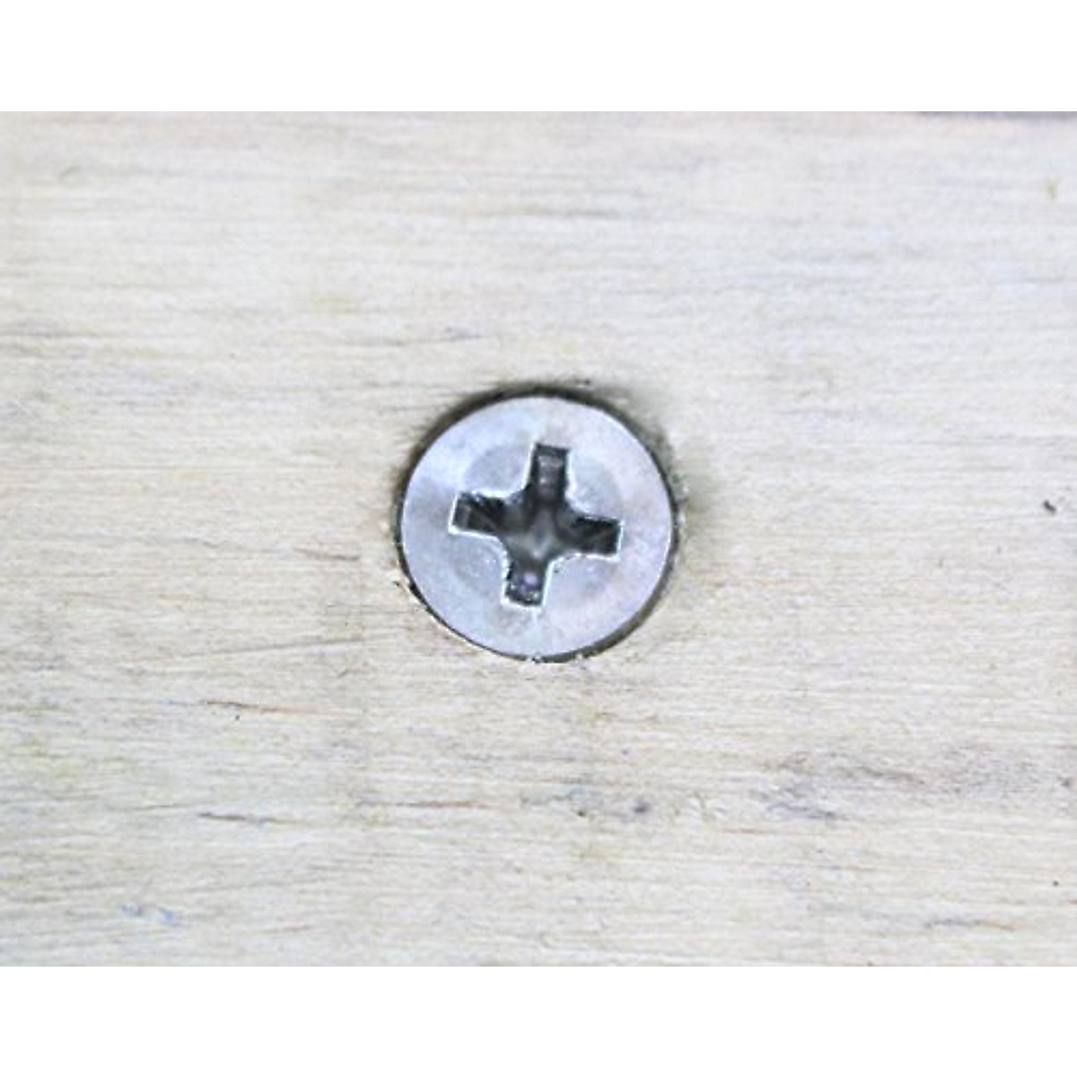 Bolt Dropper 8 x 1-1/4"'' Chrome Coated Stainless Flat Head Phillips Wood Screw, (25 Pack), 18-8 (304) Corrosion Resistant