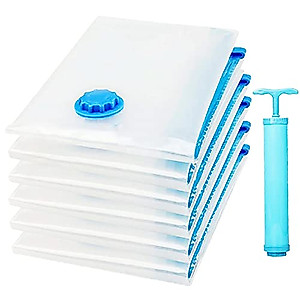 Vacuum Storage Bags Space Saver Bags for Comforters Clothes Pillow Bedding Blanket Storage (4 Pack Jumbo - 40 * 27.5 inches)