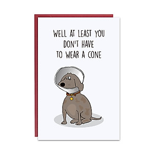 Ithmahco Funny Get Well Cards, Get Well Soon Gifts For Women, Feel Better Gifts For Women, Thinking of You Gifts, Humor Speedy Surgery Recovery Card for Him Her Friends Mother