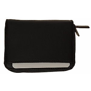 MARSHAL Genuine Lambskin Leather Accordion Wallet