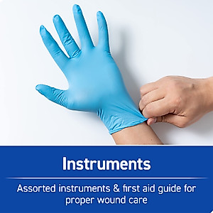 Care Science First Aid Kit, 110 Pieces | Professional Use for Travel, Work, School, Home, Car, Survival, Camping, Hiking, and More