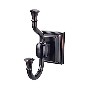 Top Knobs STK2TB Stratton Towel Hook in Tuscan Bronze