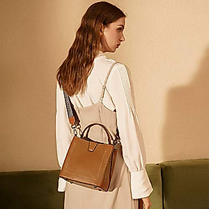 Women Hobo Bucket Purse Crossbody Bags Genuine Leather Handbags for Women with Handle Ladies Shoulder Bags Brown