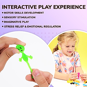 Bulk Toys - 2.5 Inch Stretchy Emoji Toys - Figurines for Kids - 100 Pcs Small Figurines for Party Favors - Fillers Goodie Bag Supplies - Pinata Stuffers - Bulk Gifts for Kids - Vending Machine Toy