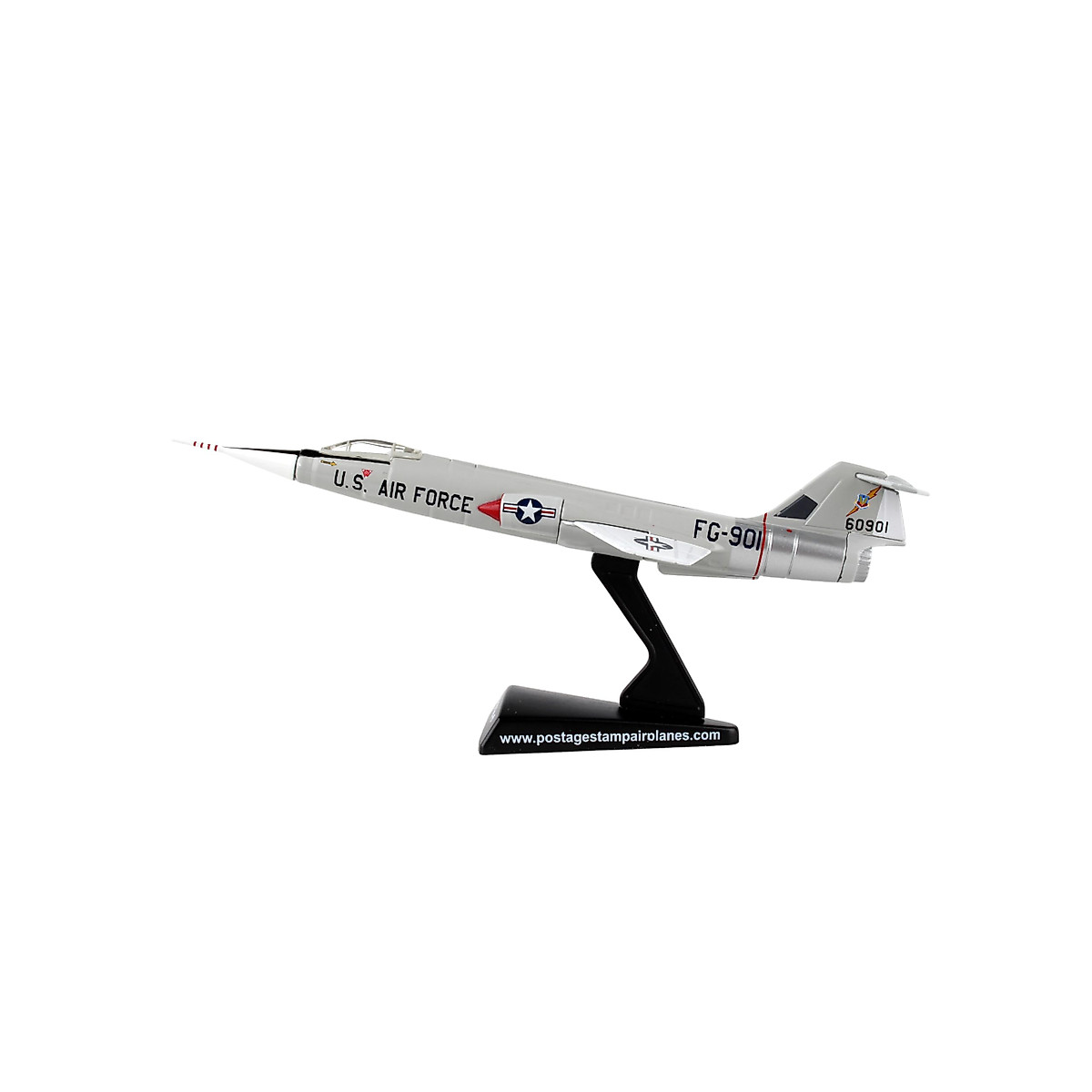 Daron Postage Stamp PS5377-3 F-104 Starfighter 479th Tactical Fighter Wing 1/120 PS5377-3 , Brown