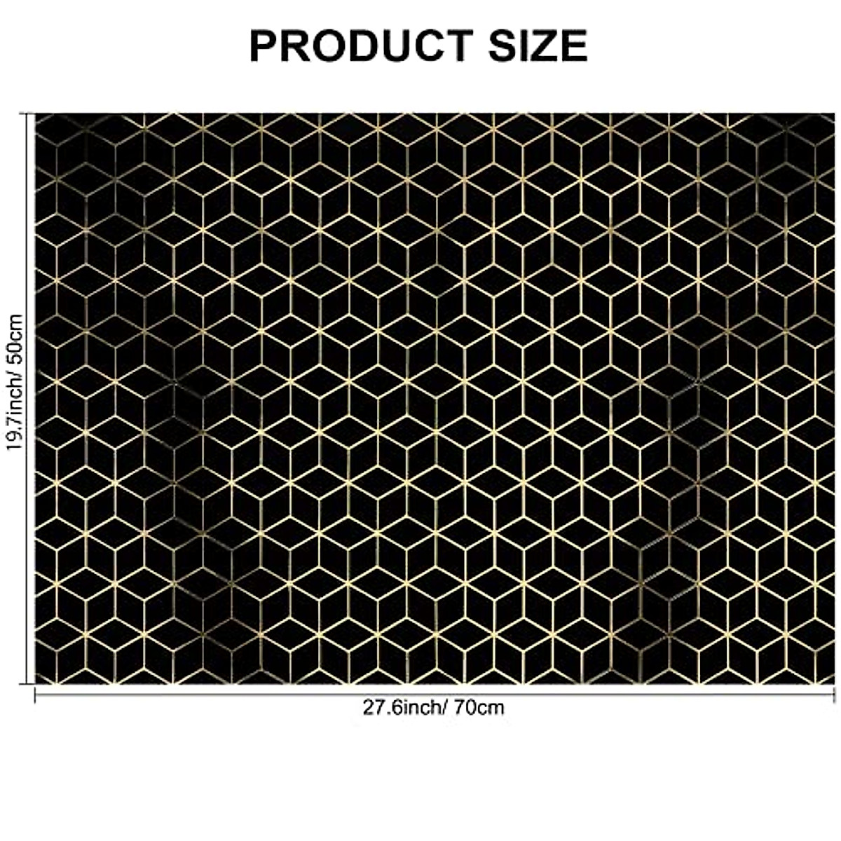 Qpout 3 Sheets Gift Wrapping Paper, 27.6x19.7 inch Kraft Wrapping Paper, Black White Gray Design, for Birthday Baby Shower Wedding Mother's Day Father's Day Christmas New Year Gifts Wrapping