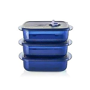 New Tupperware Tupperware Vent N Serve Medium Shallow Set