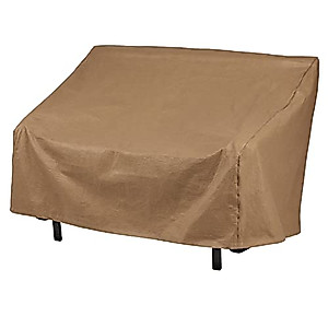 Duck Covers Essential Water-Resistant 51 Inch Bench Cover, Patio Furniture Covers