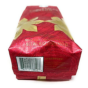 2018 Starbucks Christmas Blend Whole Bean Coffee - 16 Ounce