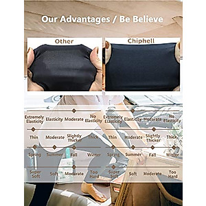 Chiphell High Waist Leggings for Women Tummy Control Workout Running Yoga Pants 3 Pack