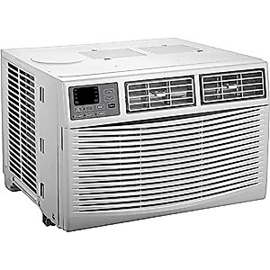 Arctic Wind 15,000 BTU 115V Window Air Conditioner & Dehumidifier with Remote Control, Window AC Unit for Apartment, Bedroom, & Large Rooms up to 700 Sq. Ft. in White