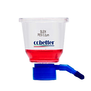 COBETTER Pack of 18 500ml Bottle Top Vacuum Filter 0.22μm Sterile PES Membrane Graduated Bottle Top Only…