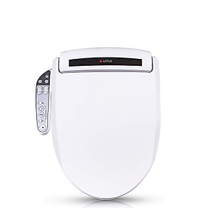 Lotus Smart Bidet ATS-800 FDA Registered, Heated Seat, Temperature Controlled Wash, Warm Air Dryer, Easy DIY Installation, Made in Korea