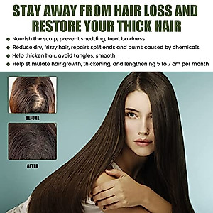 DUBUSH Grapefruit Essential Oil Hair Growth Spray,Follicle Nourishing Hair Growth Serum,Anti Hair Loss Hair Growth Oil,Hair Regrowth Spray for Thicker Hair