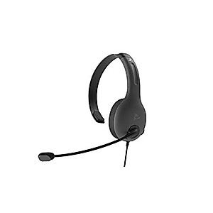 PDP LVL30 Wired Headset with Single-Sided One Ear Headphone for Playstation (PS4 / PS5) - PC, Mac Compatible - Noise-Cancelling Mic - Lightweight, Gaming, Great for School and Remote Work - Black