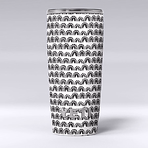 Design Skinz Semi-Circle Glyphics with Translucent Backing - Skin Decal Vinyl Wrap Kit Compatible with The Yeti Rambler Cooler Tumbler Cups
