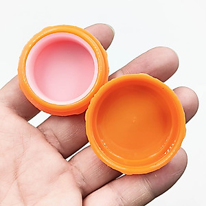 KUVIS 7ml Macron Plastic Silicone Containers Concentrate Non-stick Silicone Storage Jars Multi Use (5)