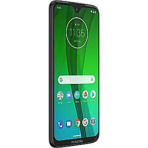 Motorola Moto G7 64GB 6.2" GSM Unlocked Android Smartphone - Ceramic Black (Renewed)