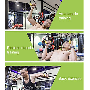 BESUNTEK Gymnastic Rings, 1102 lbs Supported Gymnastic Rings Non-Slip Exercise Rings with 11.5ft Adjustable Straps, Strength Training, Pull-Ups and Dips for Gym, Workout, Exercise, Outdoor Training