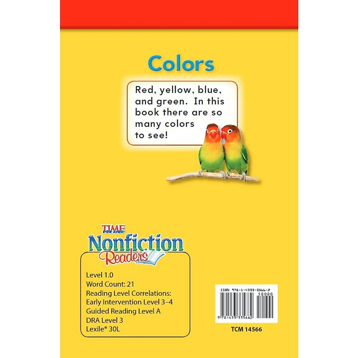 Teacher Created Materials - TIME for Kids Informational Text - 30 Book Set - Grade 1 - Guided Reading Level A - I