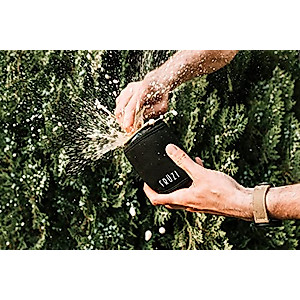 Früzi Insulated Beer Can Holder - 6 Freezable Coozies - Insulated 6 Pack Beer Carrier with Bottle Opener - Ice Pack Coozie - Insulated Coozies For Cans - Freezable Gel Coozie - Beer Tote Caddy