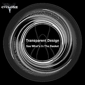 The Skimmie Cyclone - Turbocharges Pool Skimmer Water Flow - Improves Pool Surface Cleaning & Debris Removal - Pool Accessories & Pool Skimmer 7" Funnel Design Works with Any Pool Water Level