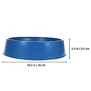 Balacoo 4Pcs Plastic Bird Nest Bird Cage Breeding Hatching Pan for Pigeon Finch Parrot Canary