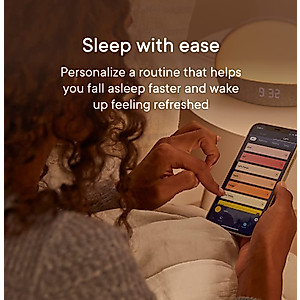 Hatch Restore - Sound Machine, Smart Light, Personal Sleep Routine, Bedside Reading Light, Wind Down Content and Sunrise Alarm Clock for Gentle Wake Up