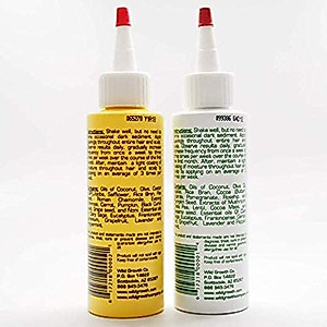 Wild Growth Set (Hair Oil 4 oz + Light Oil Moisturizer 4 oz)