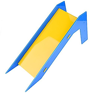 Bestmemories 2 in 1 Parrot's Slide Training Bird Toys and Crawling Ladder Parrot Educational Toys Bird Skill Training Slide Ladder Parrot Trick Training Sliding Prop